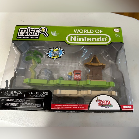 Nintendo | Toys | World Of Nintendo Micro Land The Legend Of Zelda ...